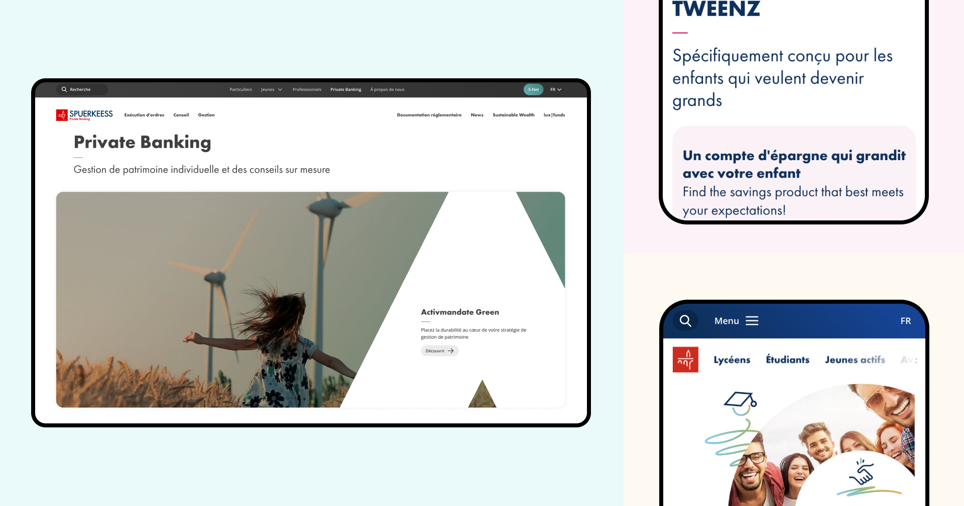 A new look for Spuerkeess's website with a Design System | Apart